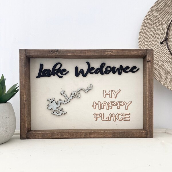 Happy Place Signs - Etsy