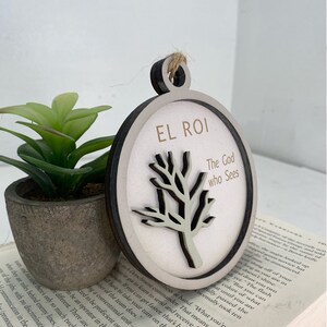 El Roi, the God Who Sees, Name of God Ornament, Gift Tags, 3D Ornament ...