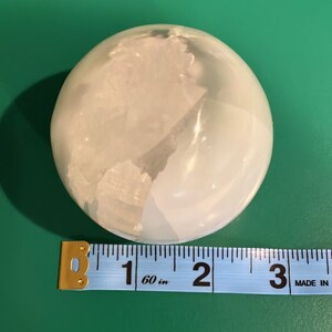 Selenite Sphere With Stand: A Beautiful and Healing Crystal Ball for ...