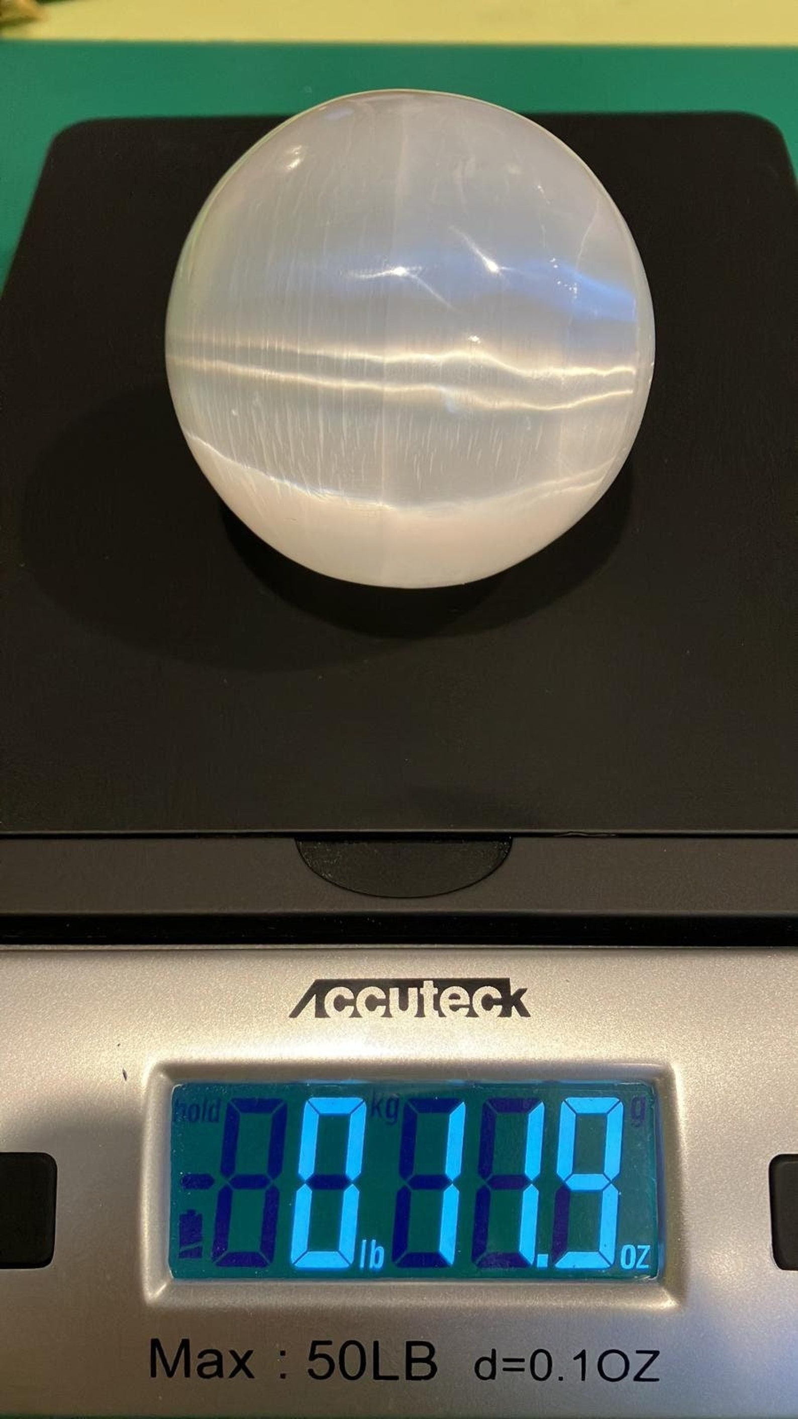 Selenite Sphere With Stand: A Beautiful and Healing Crystal Ball for ...