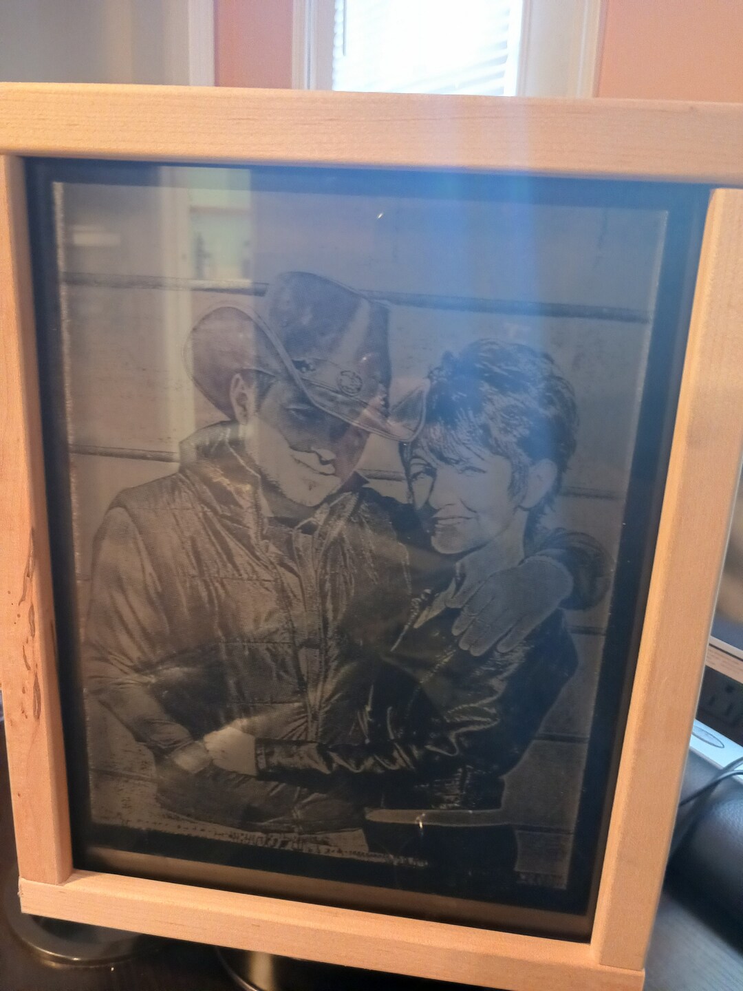 Laser Engraved Portrait - Etsy
