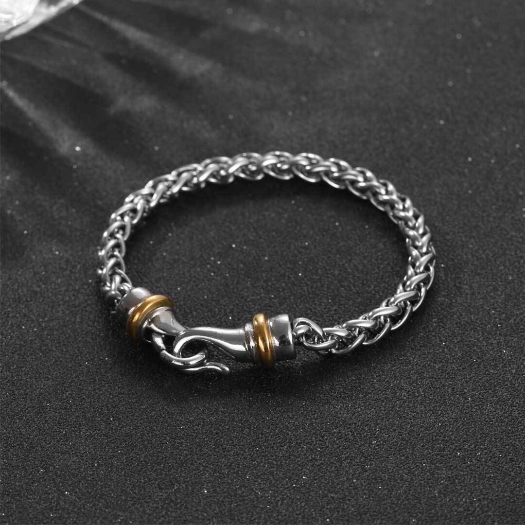 Men's Bracelet Silver Bracelets Chain Bracelet - Etsy