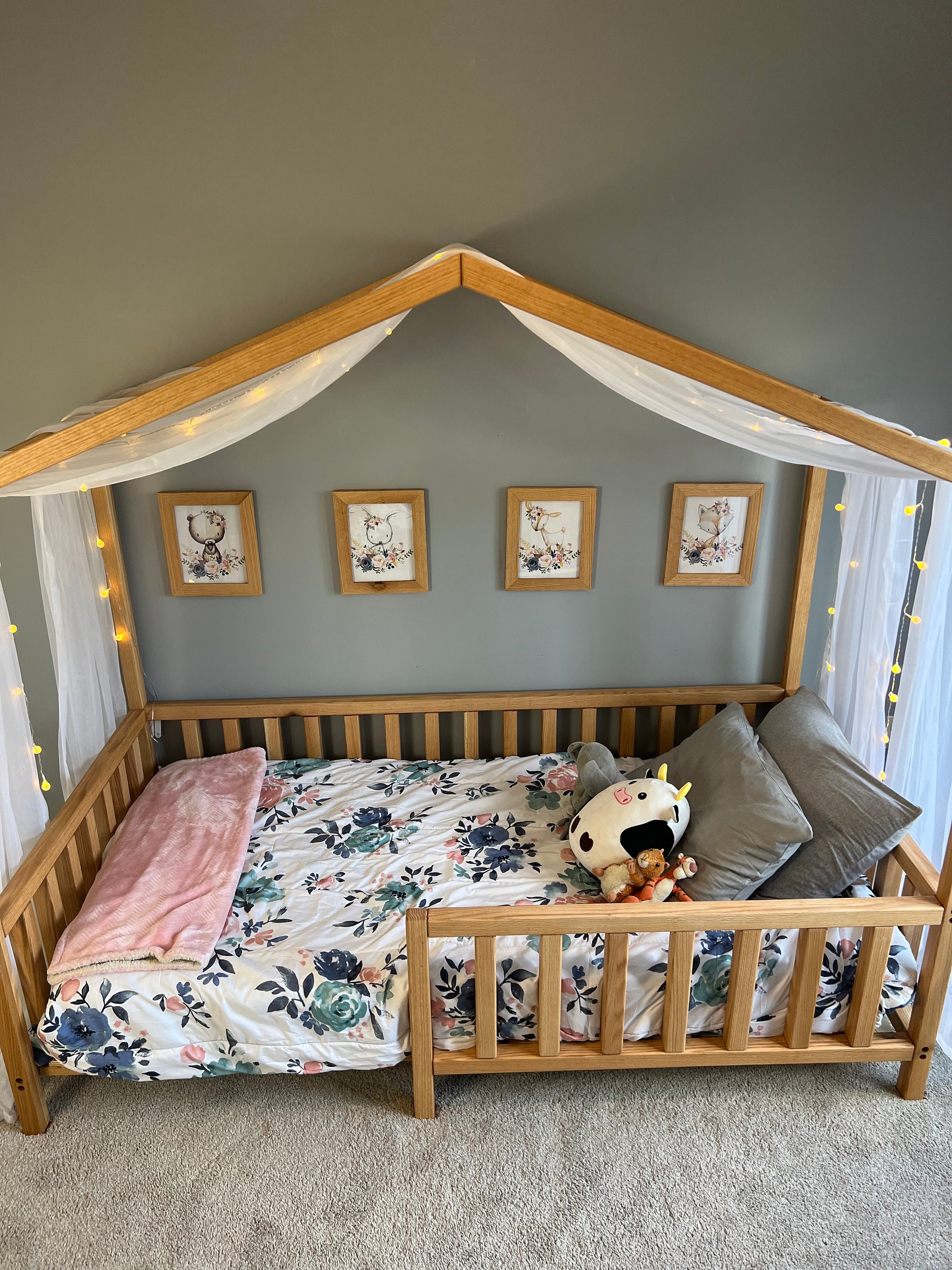 Montessori Toddler Bed Plans - FULL SIZE - Etsy