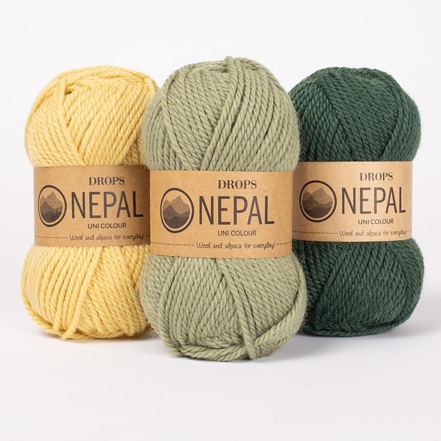 DROPS Nepal Wool Alpaca Yarn – Aran Weight, 50g - Etsy