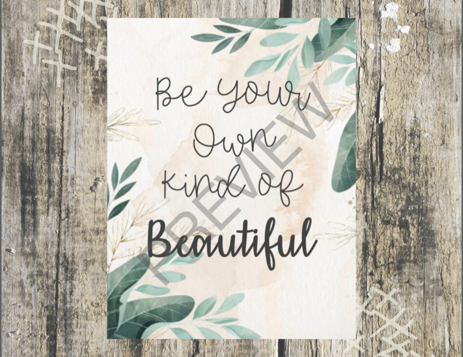 Botanical Greenery Motivational Classroom Quotes Posters Printable ...