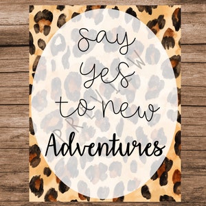 Leopard Print Motivational Posters | Animal Print Decor Classroom Wall ...