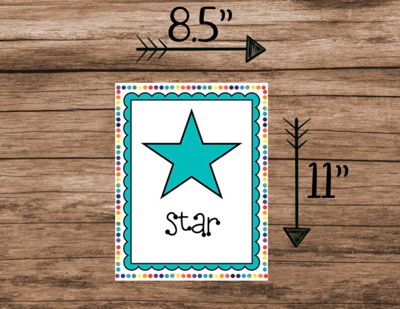 Colorful Rainbow Shapes Posters Printable 2D and 3D Shapes Classroom ...