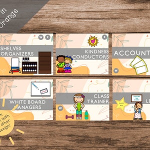 Modern Boho Editable Classroom Job Chart Printable | Customizable ...