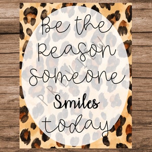 Leopard Print Motivational Posters | Animal Print Decor Classroom Wall ...