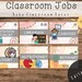 Modern Boho Editable Classroom Job Chart Printable Customizable ...