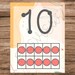 Modern Boho Classroom Number Posters | Numbers 1-10 Wall Hangings - Etsy