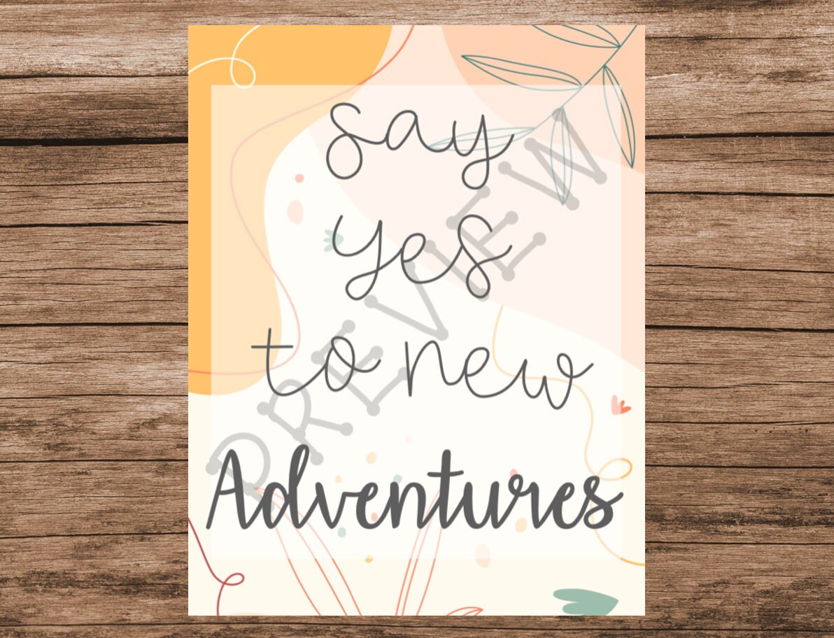 Motivational Classroom Quotes Modern Boho Quote Poster Wall - Etsy