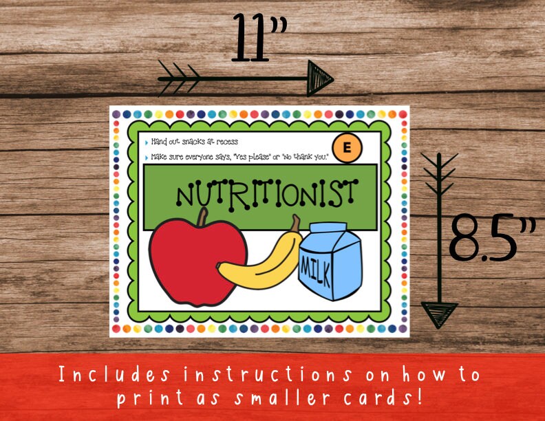 Colorful Rainbow Editable Classroom Jobs Posters Bright - Etsy