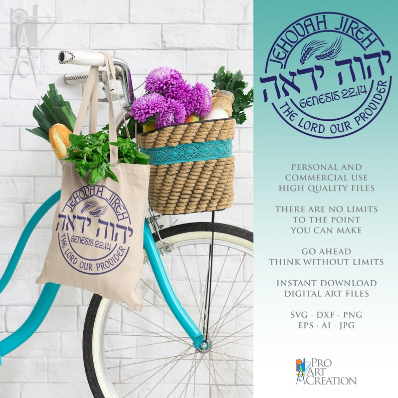 Jehovah Jireh the Lord Our Provider Genesis 22:14 the Names - Etsy