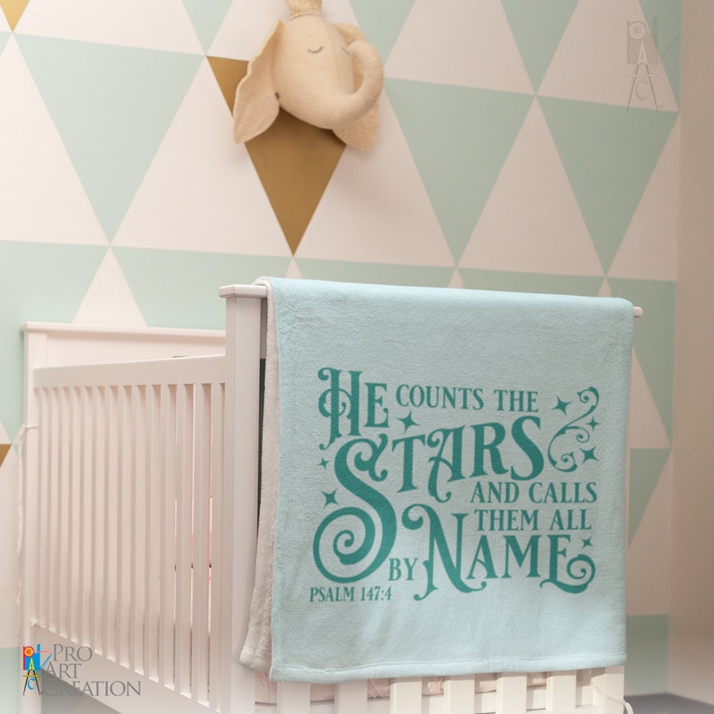 He Counts the Stars & Calls Them All by Name Psalm 147:4 - Etsy