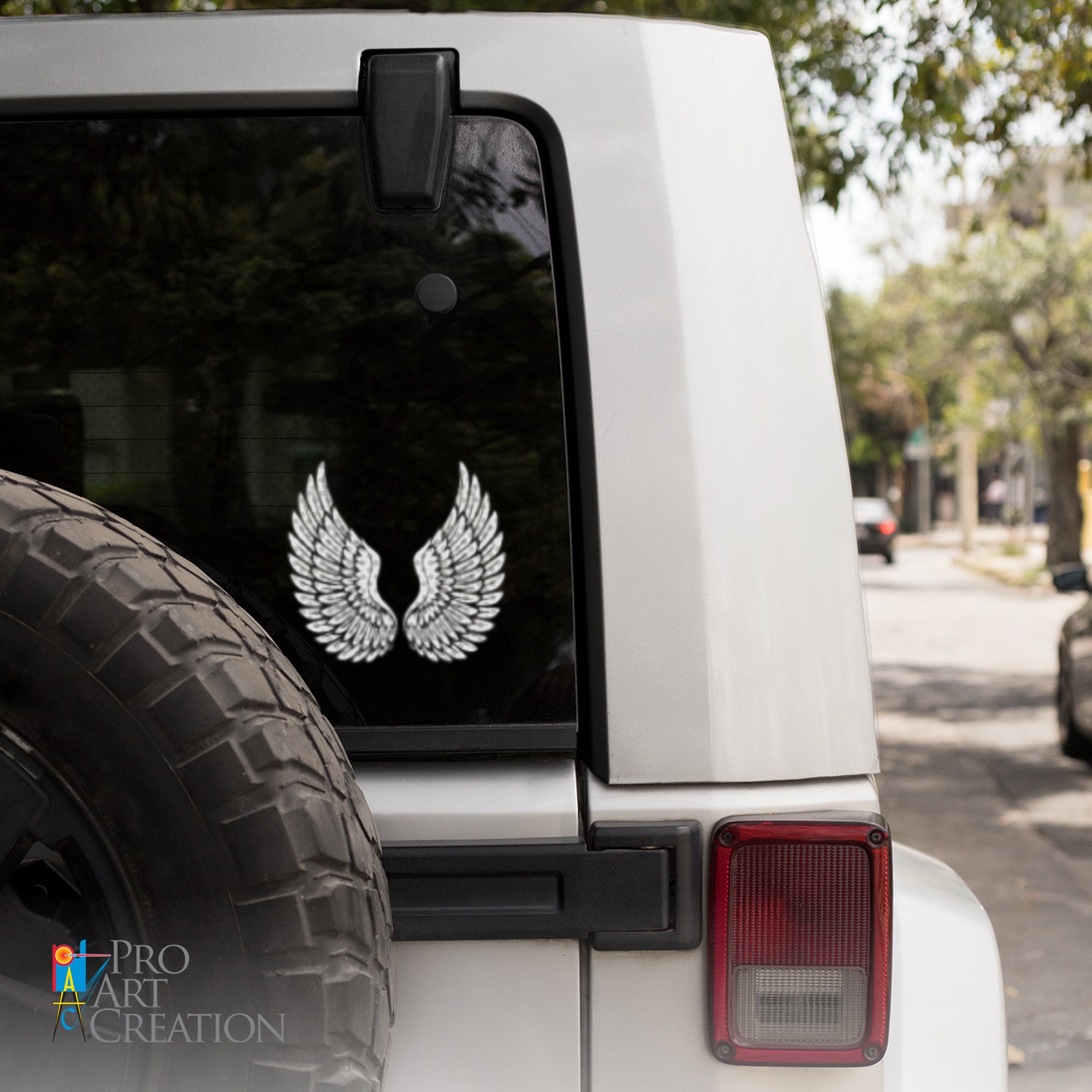 Angel Wings, Angel Wings Clip Art, Wings Cut Files for Silhouette® and ...