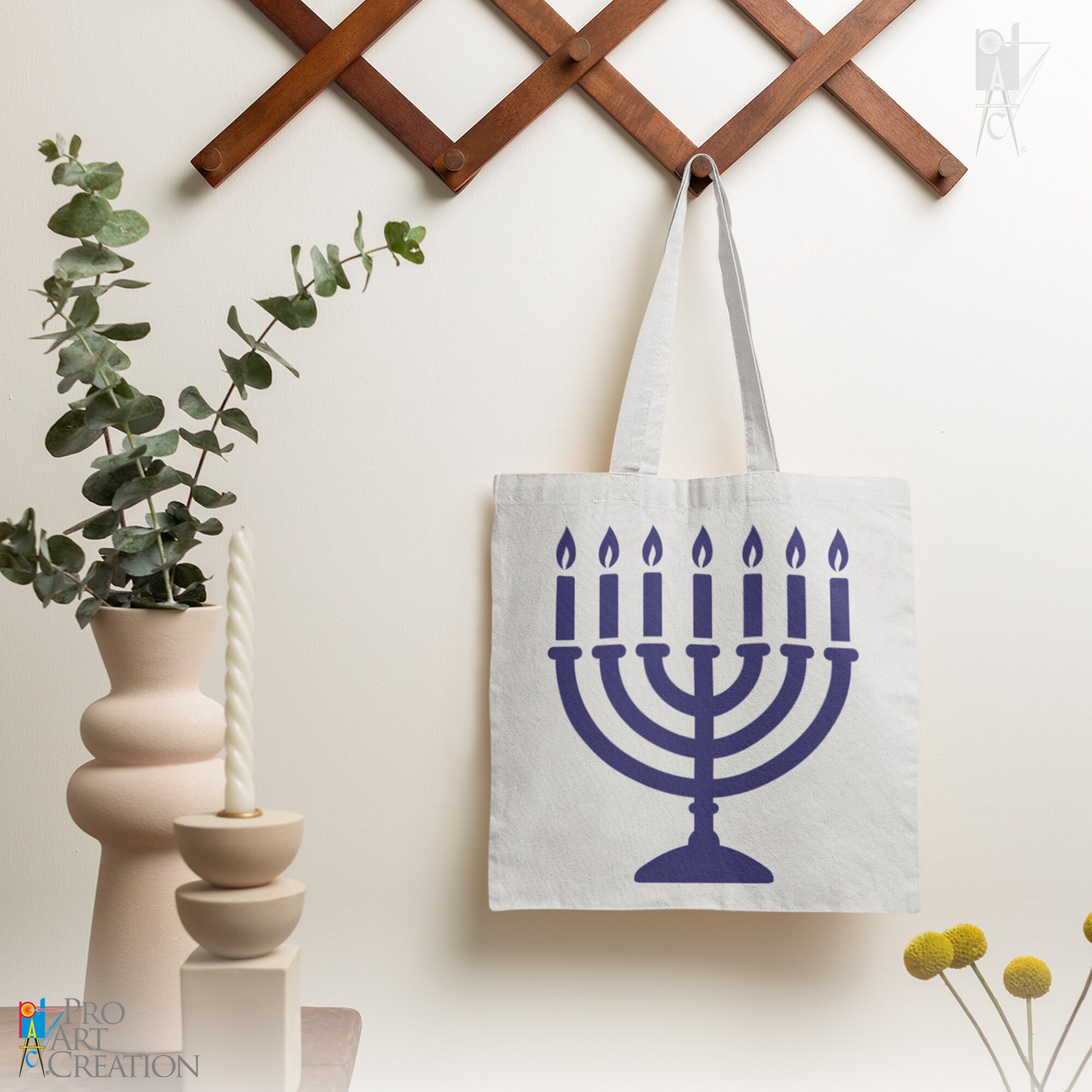 Menorah, Cut File for Cricut, Silhouette Cut Files Svg, Dxf, Laser Cut ...