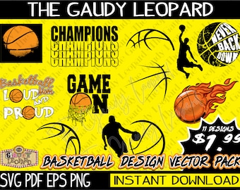 Basketball Team Design, INSTANT DOWNLOAD. Cricut, Professional ...