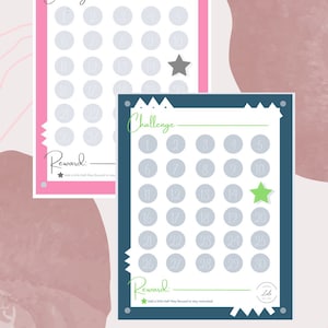 Printable Kids Reward Chart: Editable Behavior Training (digital ...