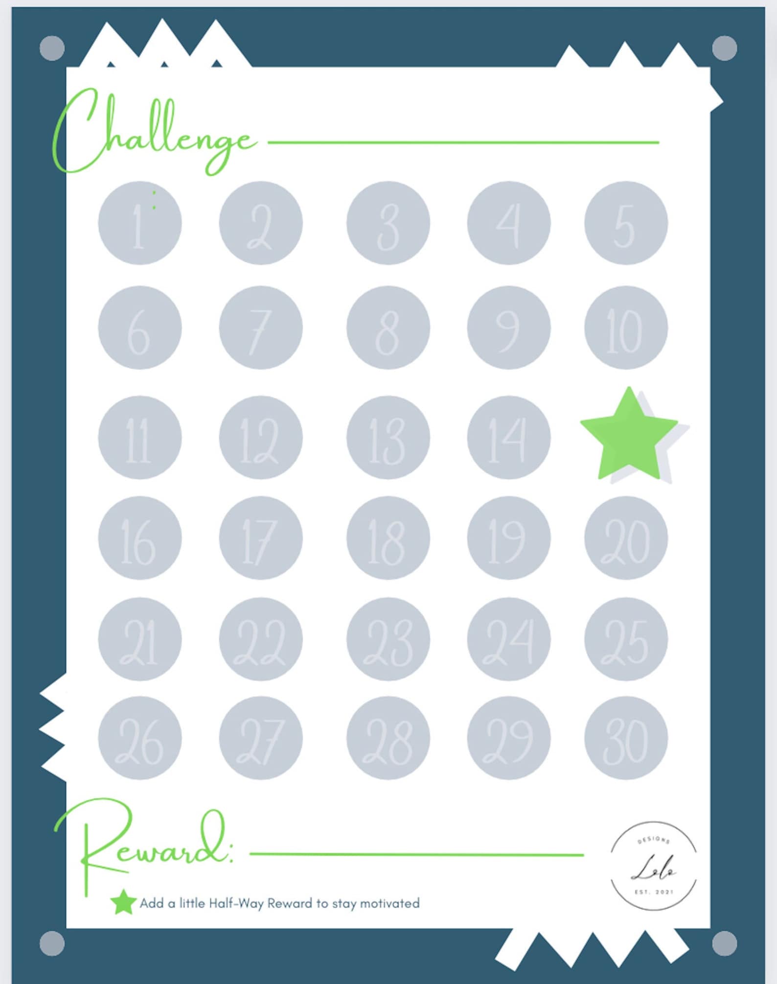 Printable Reward Chart / Editable Behavior Chart for Kids / Reward ...