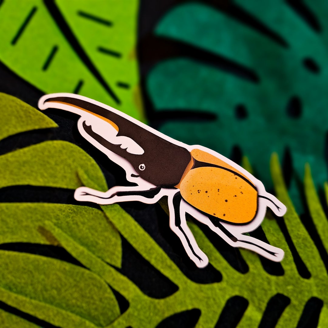 Hercules Beetle Sticker - Etsy