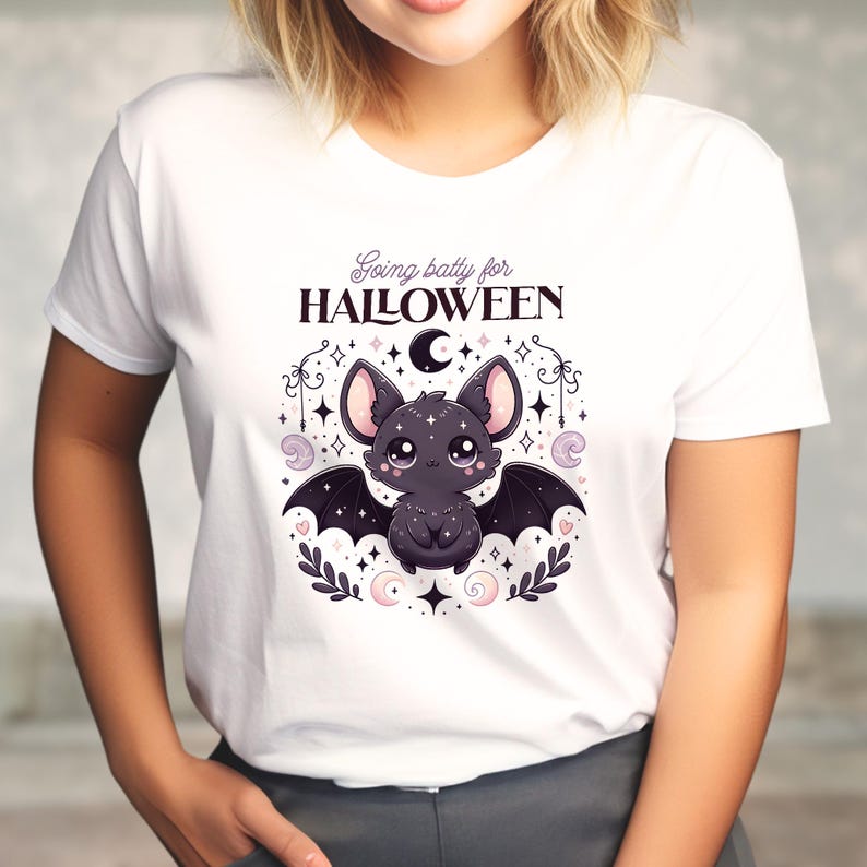 Halloween Png, Kawaii, Cute, Bat, Animals, Sublimation Designs ...