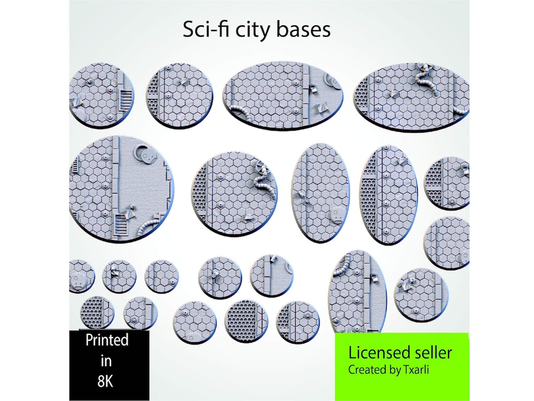 Sci-fi City Bases - Etsy