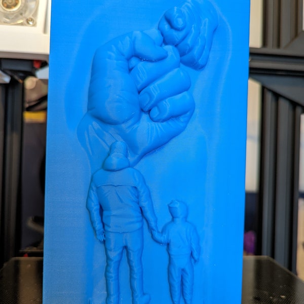 Father and Son 3d Prints - Etsy