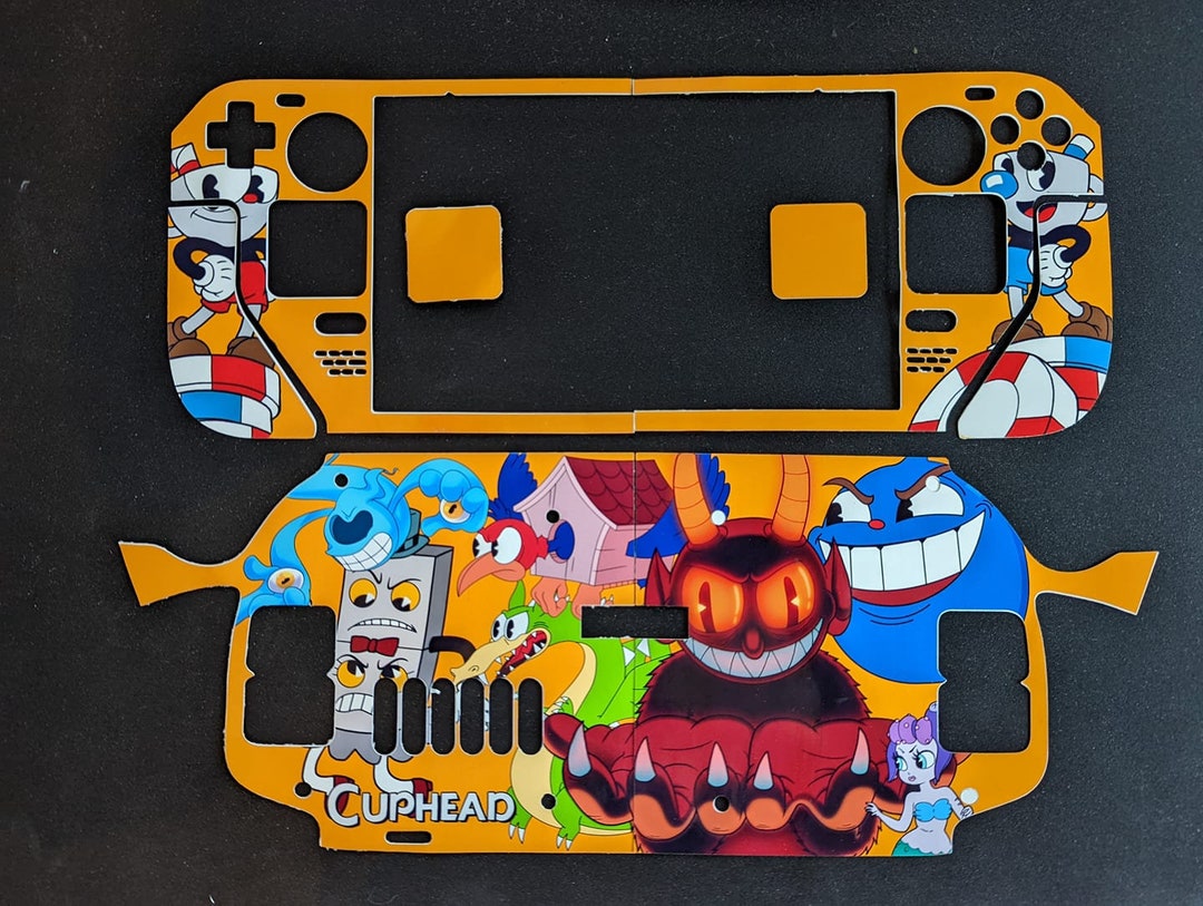 Steam Deck Custom Vinyl Skin Cup Head - Etsy