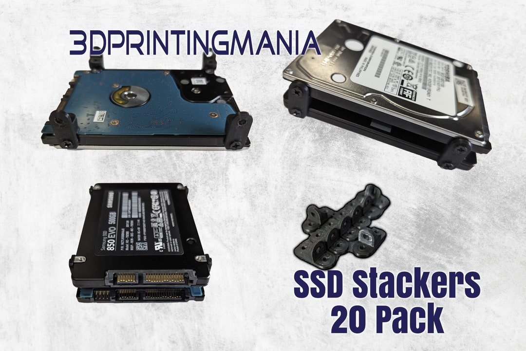 SSD Stackers - Pack of 20 - Stand Offs - Extensions - Multi - Adapter ...