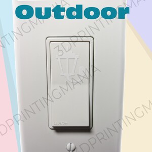 Light Switch Labels - Glow in the Dark - Decals - Stickers - Tags ...