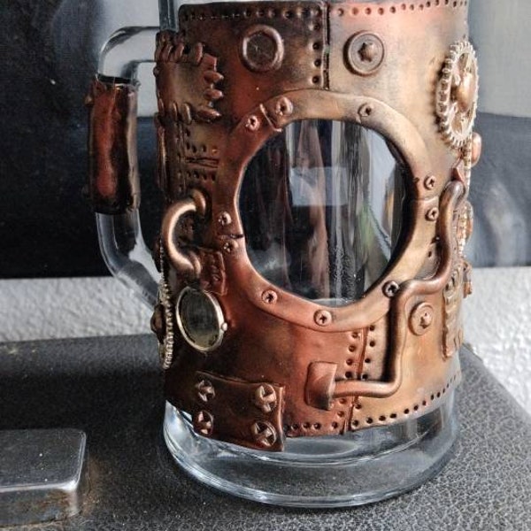 Steampunk Vase - Etsy UK