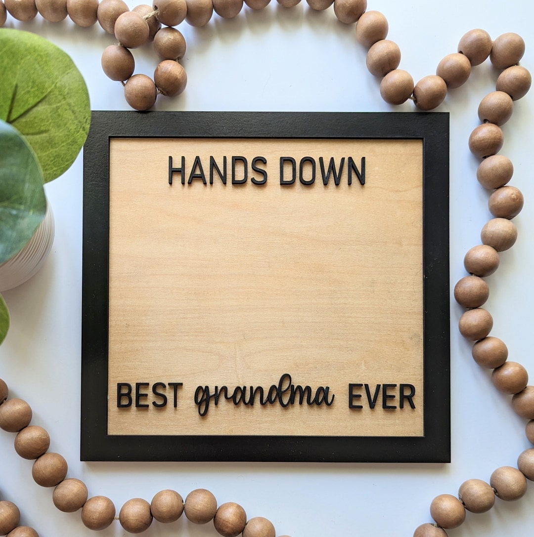 Children's DIY Handprint Sign - Etsy