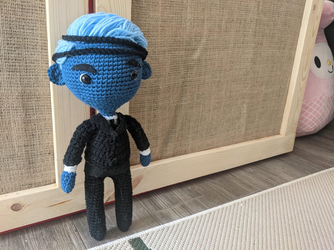 Hades Crochet Pattern (digital PDF Download) – Lore Olympus Inspired ...
