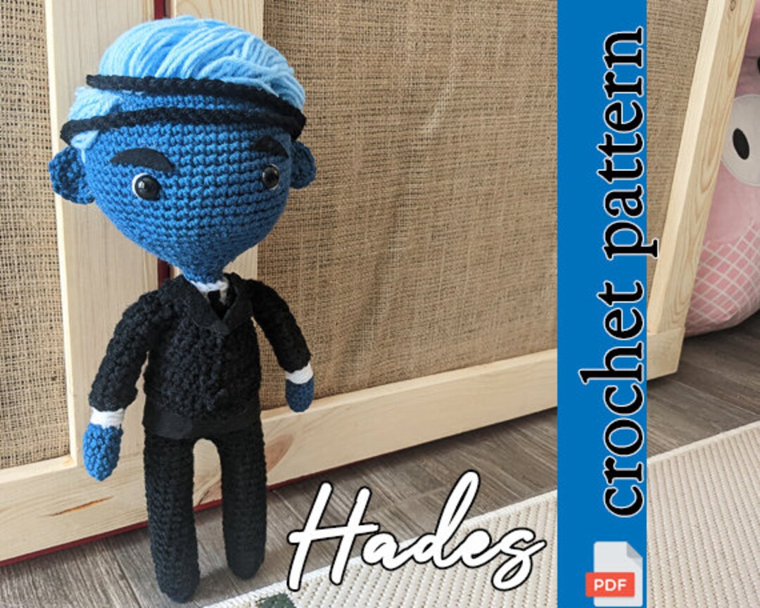Hades, the King of the Underworld Crochet Pattern DIGITAL PATTERN - Etsy