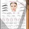PDF Eyebrow Practice Sheets 5 Pages of Eyebrows Mapping Practice ...