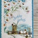 River Scene Pretty Flowers Birthday Greetings Victorian Vintage ...