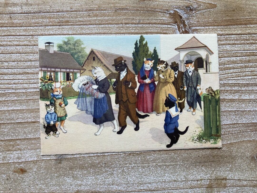 Mainzer Cats Baptism Christening 4723 Alfred Mainzer Eugen Hartung Max ...