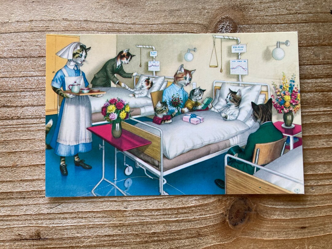 Mainzer Cats * Hospital Visit * 4879 * Alfred Mainzer * Eugen Hartung ...