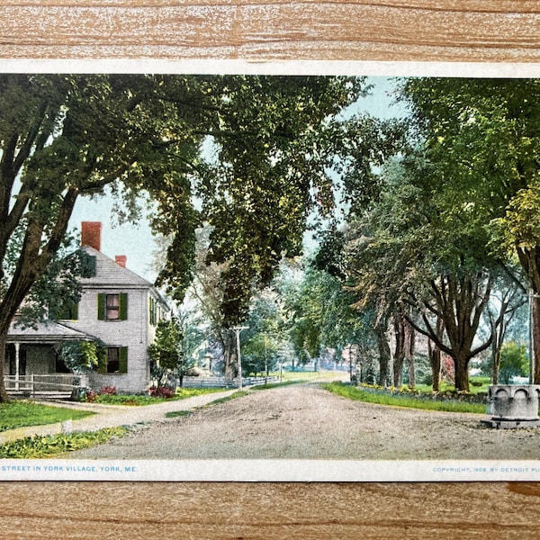 Antique Maine Postcard - Etsy