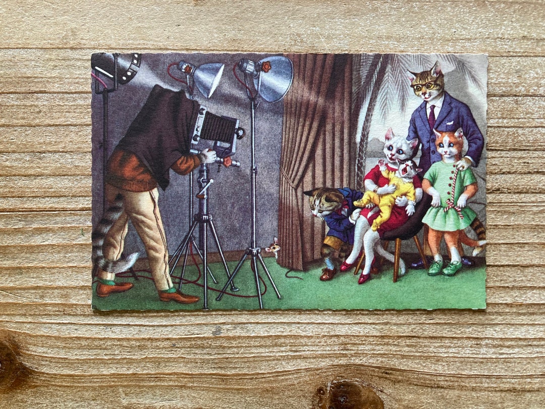 Mainzer Cats * Family Photograph * 4941 * Alfred Mainzer * Eugen ...