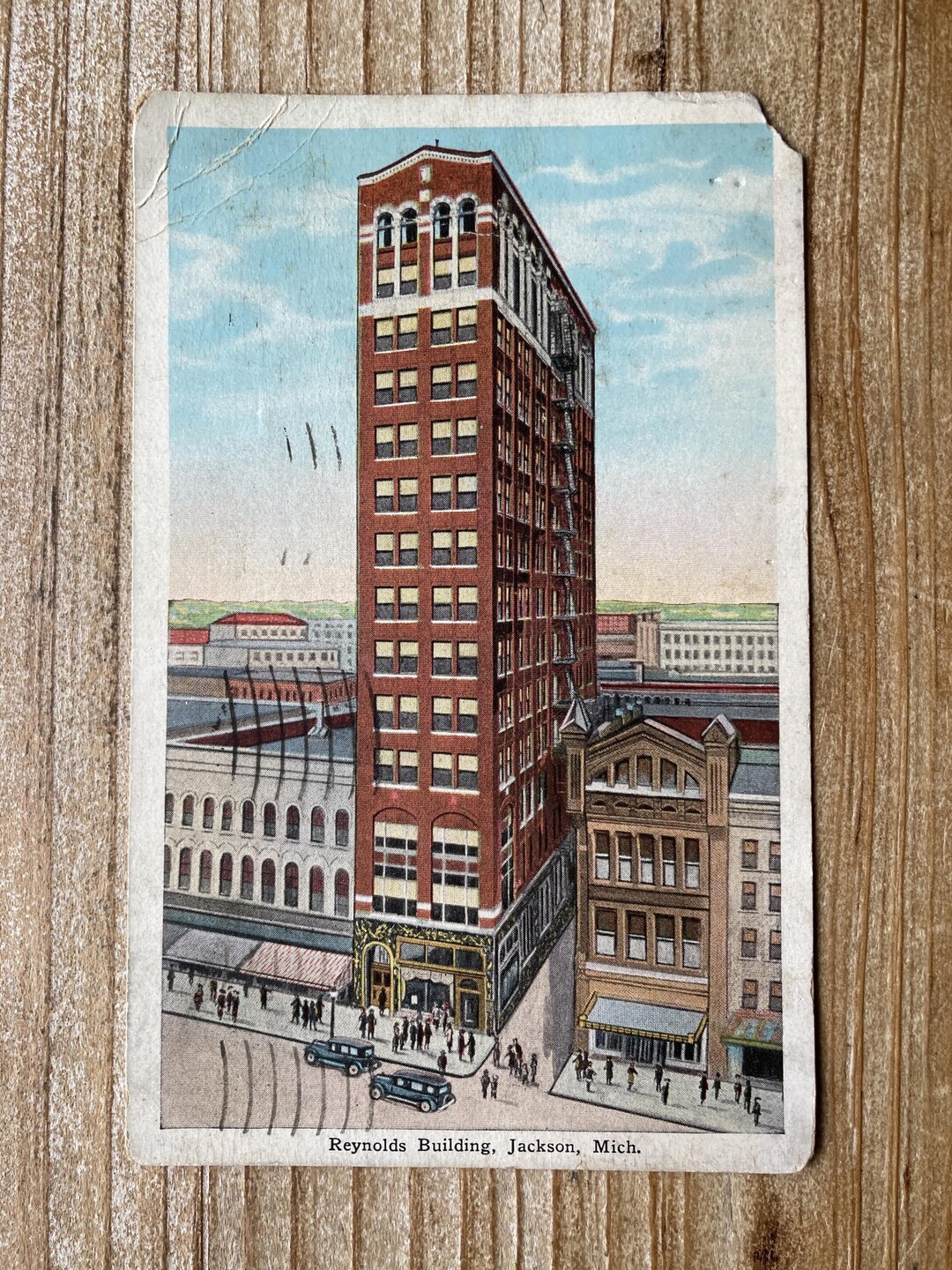 Reynolds Building, Jackson, Michigan, Feb 29, 1980, Canceled Stamp ...