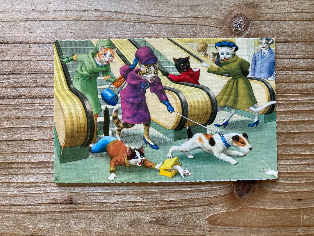 Mainzer Cats * Escalator Chaos * 4714 * Alfred Mainzer * Eugen Hartung ...