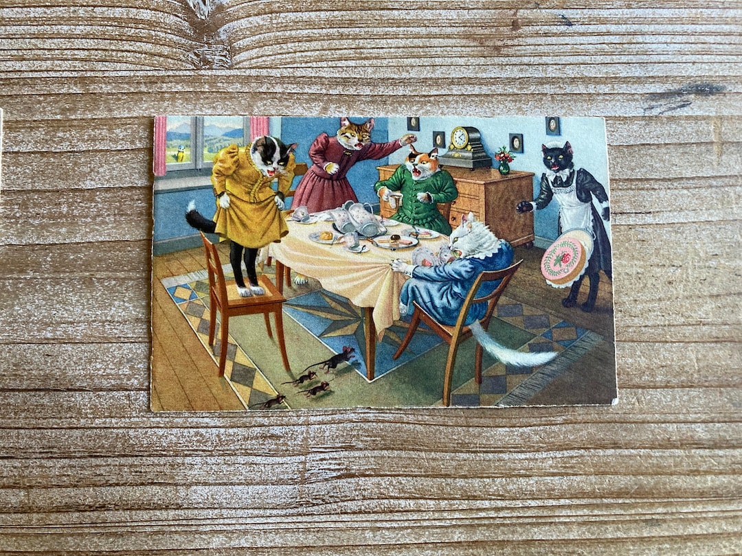 Mainzer Cats, Tea Time Chaos, 4678, Alfred Mainzer, Eugen Hartung, Max ...