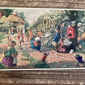 Catching the Post * Woodland Creatures * Postman * Squirrel * Rabbit ...