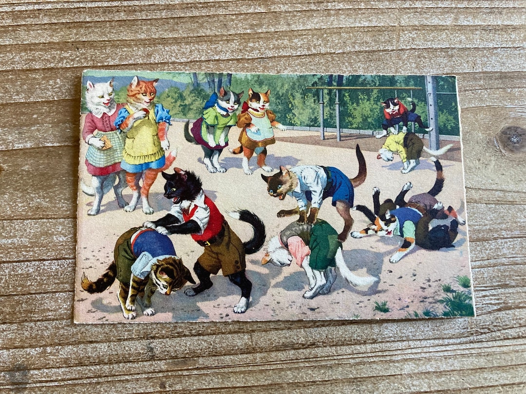 Mainzer Cats, Leap Frog, 4696, Alfred Mainzer, Eugen Hartung, Max ...