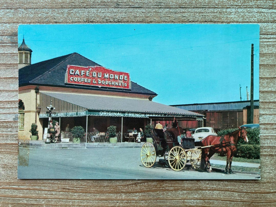Cafe Du Monde, New Orleans, Louisiana, Unused, Antique Souvenir ...