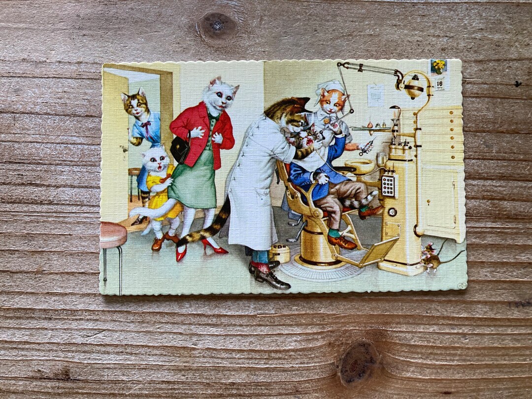 Mainzer Cats * Dentist Office * 4746 * Alfred Mainzer * Eugen Hartung ...