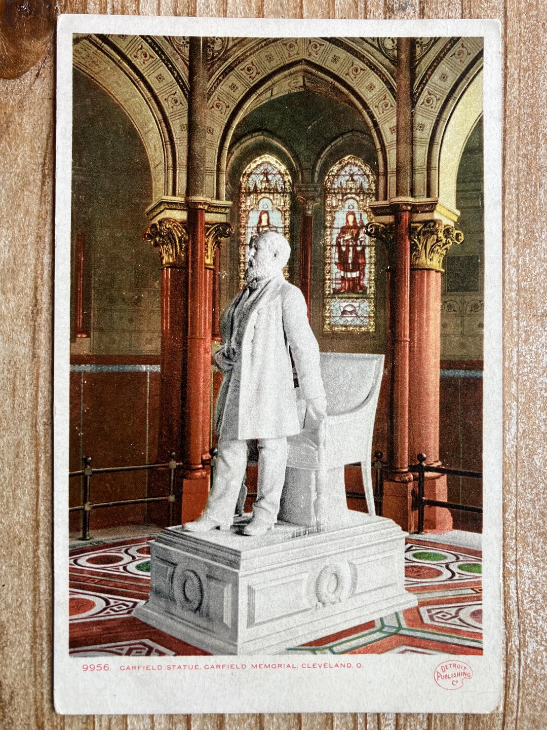 Garfield Statue, Garfield Memorial, Cleveland, Ohio, Unused, Antique ...