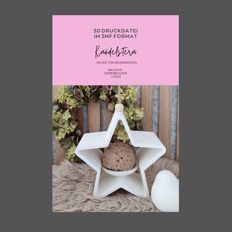 3d Print Bird Feeder File - Etsy